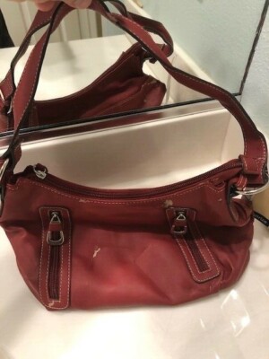 Strada Maroon Handbag | eBay