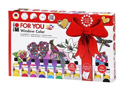 Marabu Window Color "fun & fancy" Set FOR YOU Fenster Farbe ...