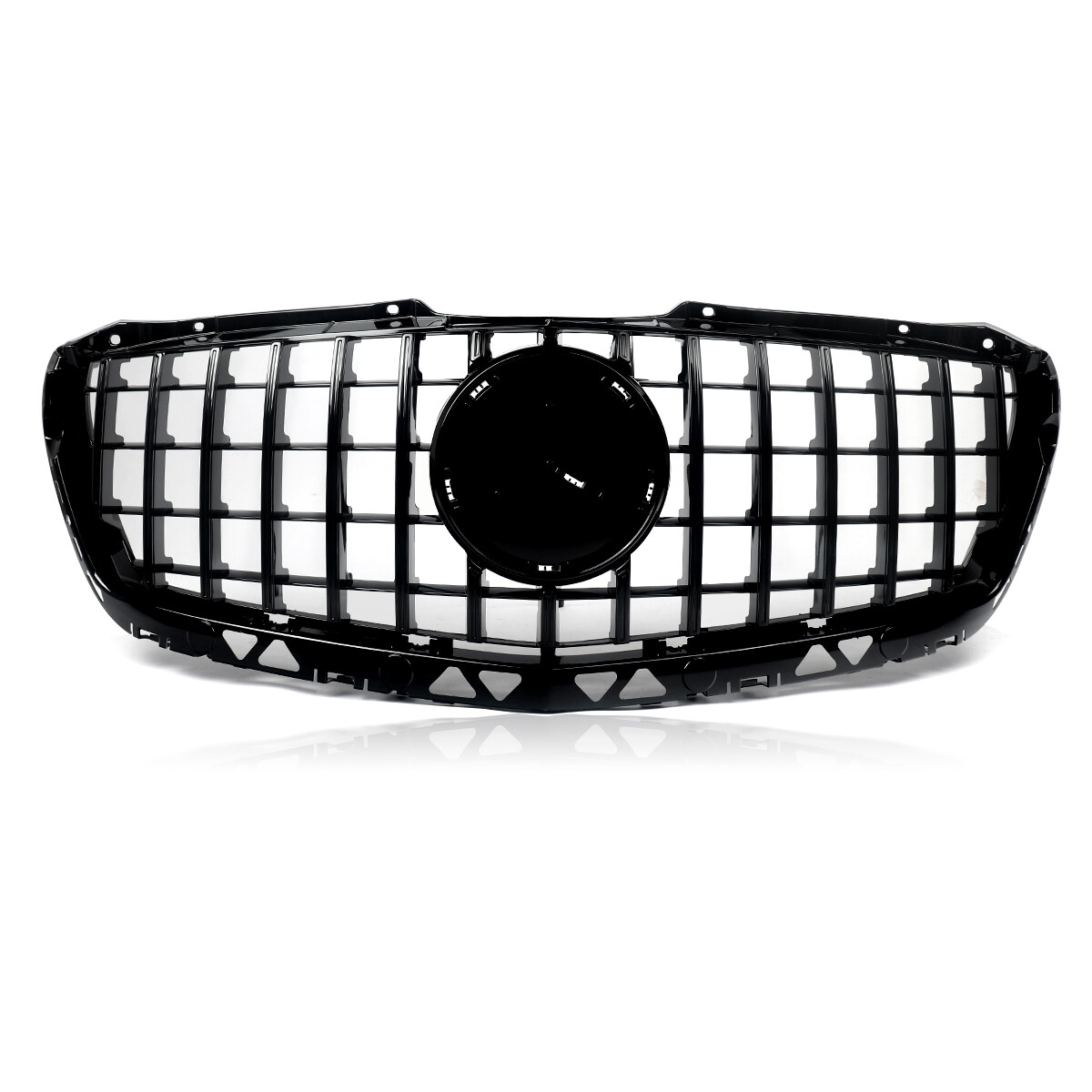 Glossy Black GT Front Grill Grille For Mercedes Benz W906 Sprinter 2500 ...
