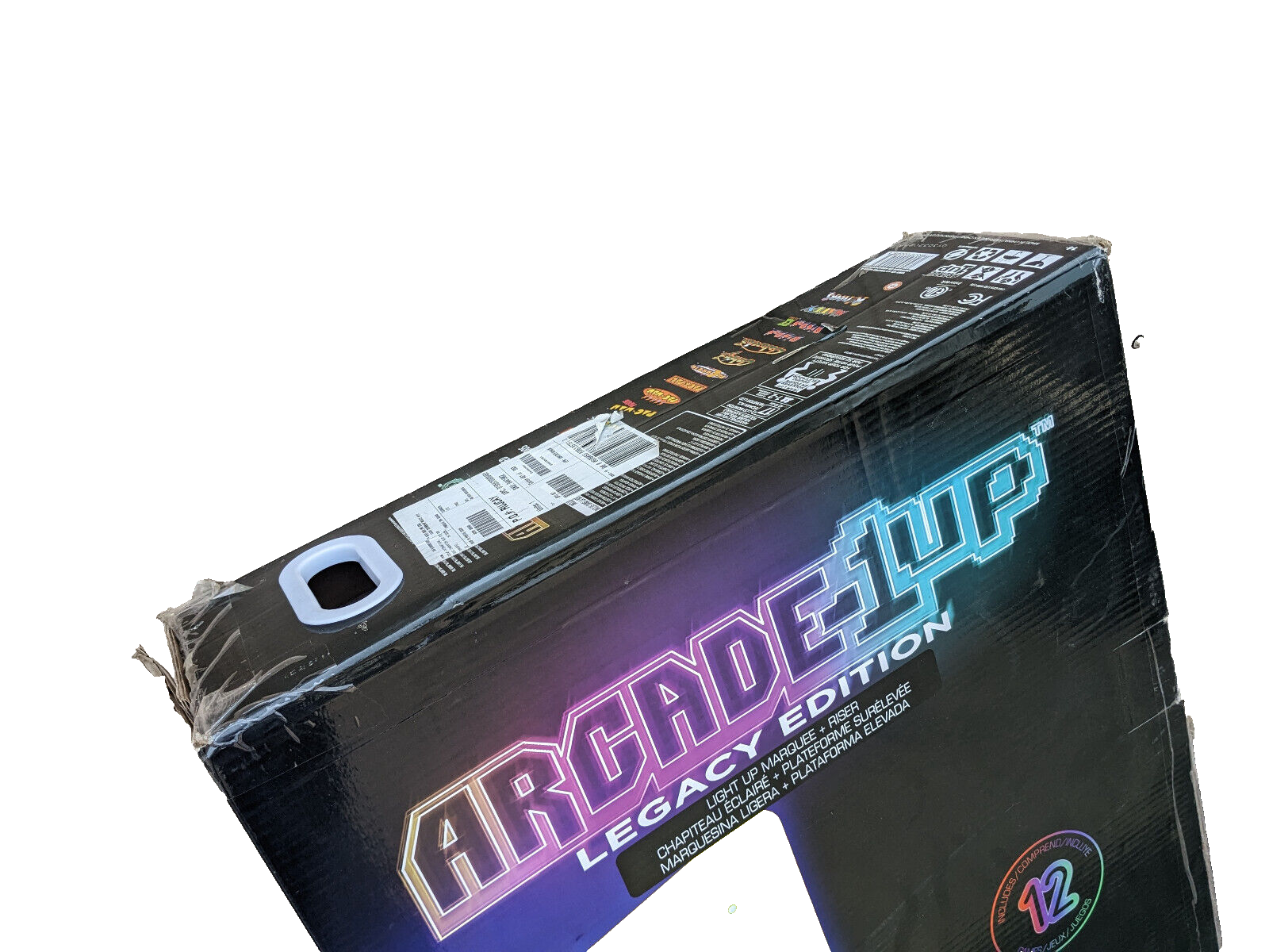 BOX ONLY Arcade-1Up Legacy Edition Pac-Man Bandai Namco Light Up ...