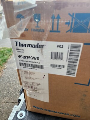 Thermador VCIN36GWS 33cm Integrated Rangehood - Silver 825225931744| eBay