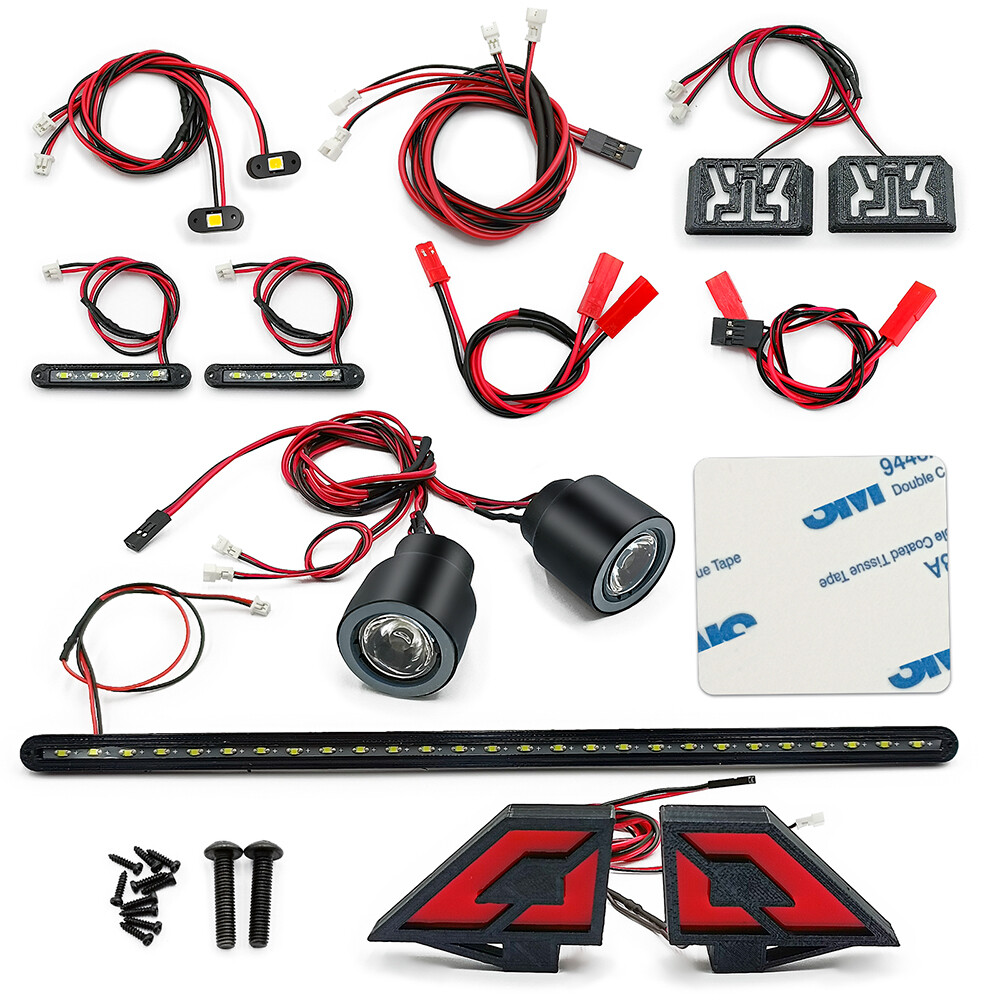 Lights Kit For 1:7 RC ARRMA FELONY 6S (Headlights + Side Light ...