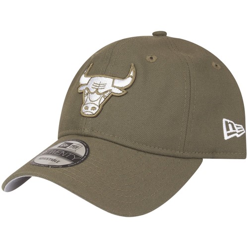 New Era 9Twenty Strapback Cap - Chicago Bulls army olive | eBay