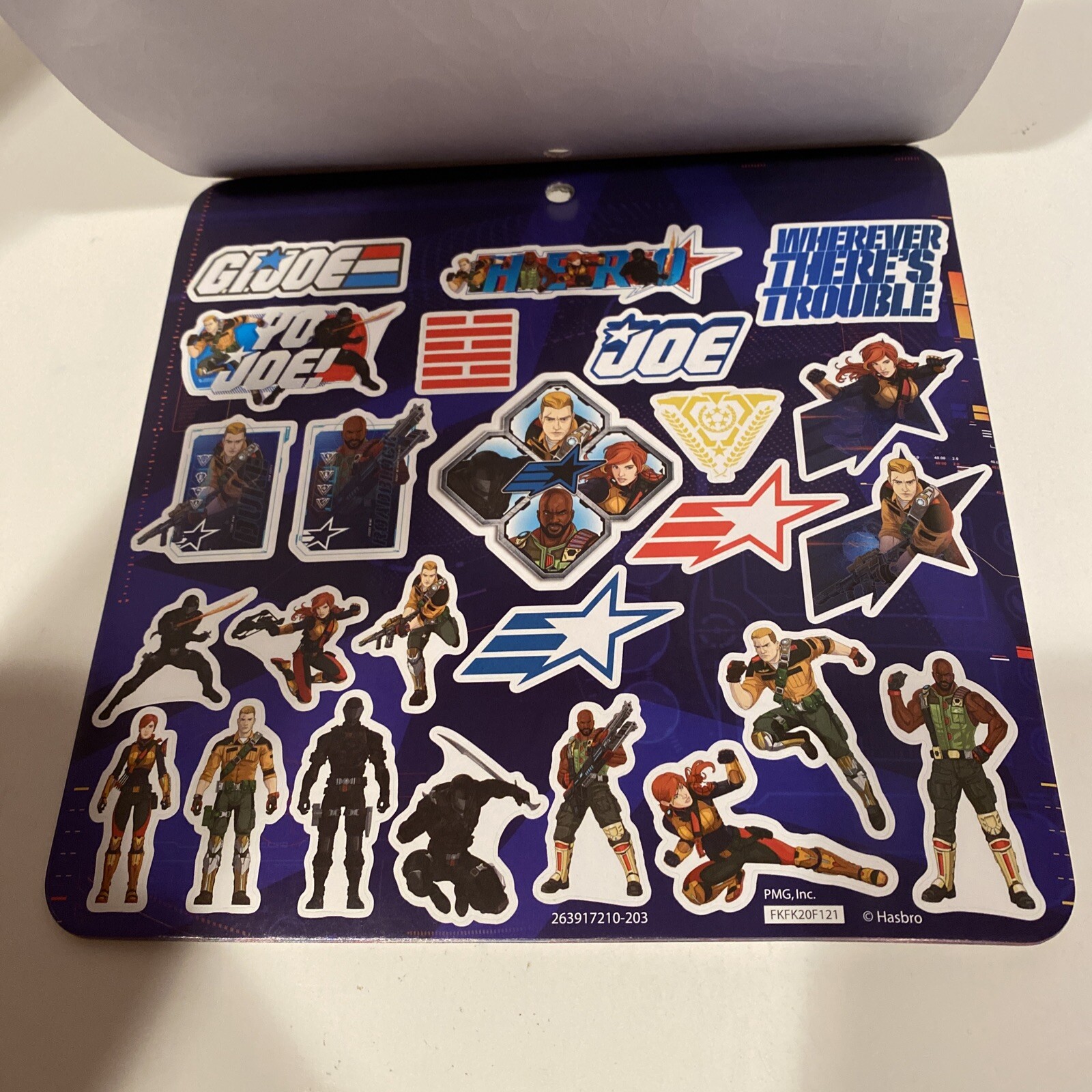 GI Joe Sticker Book - NEW - 300 Stickers! Scrapbooking Boys Birthday ...