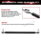 Set Sporty Bumper Front Splitter Strength Rod Strut For Jeep Land Rover ...
