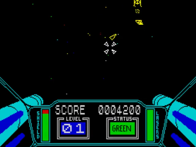 Sinclair Zx Spectrum 48K Jeu - 3D Starstrike - en Temps Réel - Testé ...