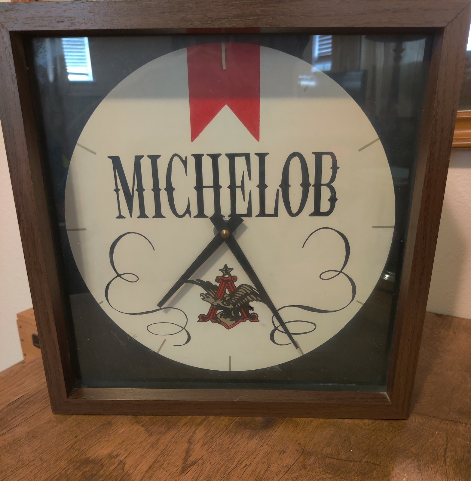 Wooden Michelob Beer Clock | eBay