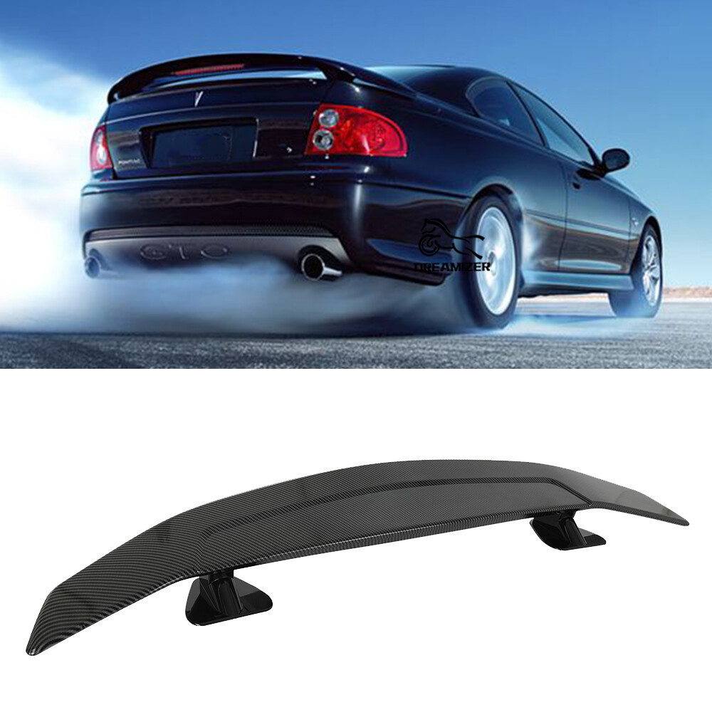 47" Carbon Fiber Race Car Trunk Rear Spoiler Lip Wing For Pontiac GTO ...