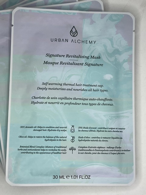 Urban Alchemy Signature Revitalizing Hair Mask - - 1.01 fl oz Pouches ...