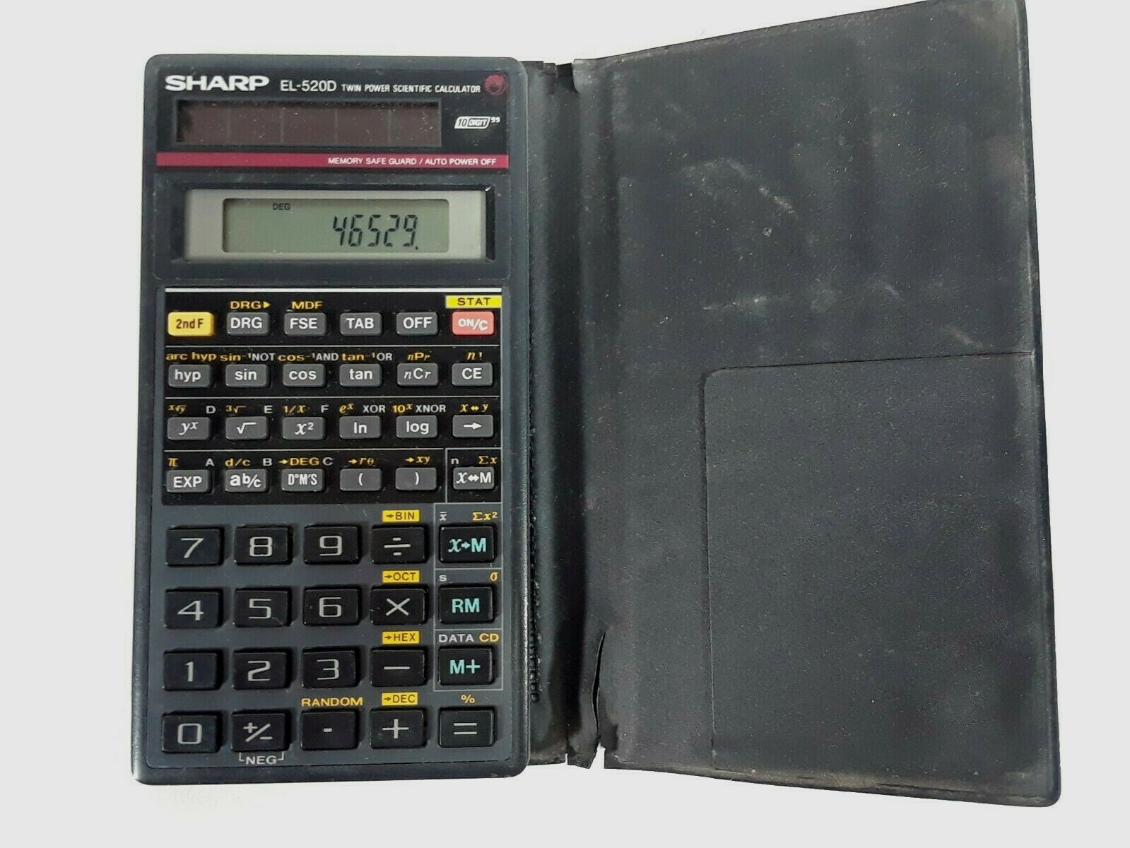 Sharp Twin Power Scientific Calculator EL-520D | eBay