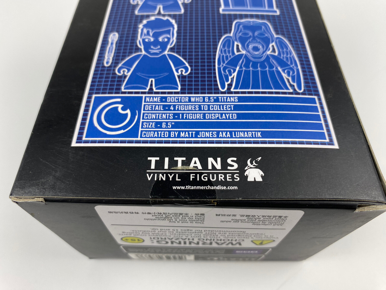 Titans Vinyl Figures Doctor Who Tenth 10th Doctor 4.5" -Nerd Block ...