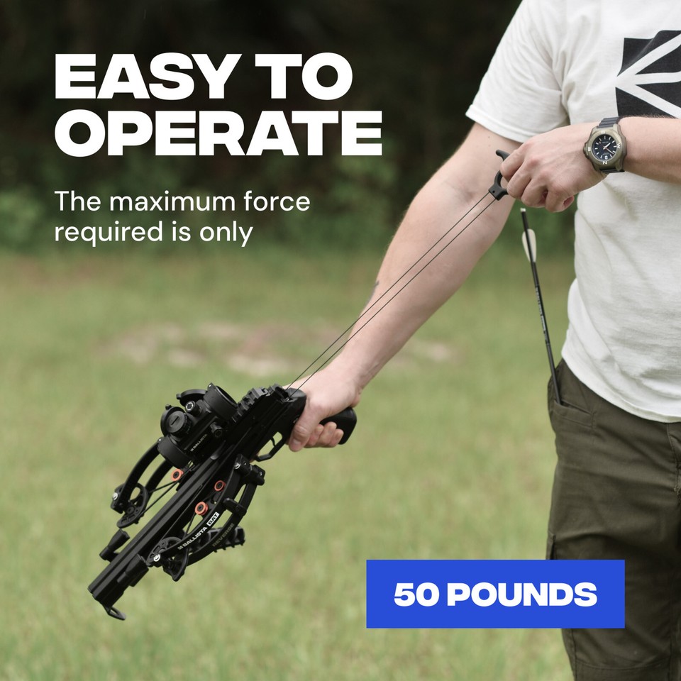 BALLISTA BAT Reverse Draw Compound Crossbow 340fps/150lbs/3lbs | eBay