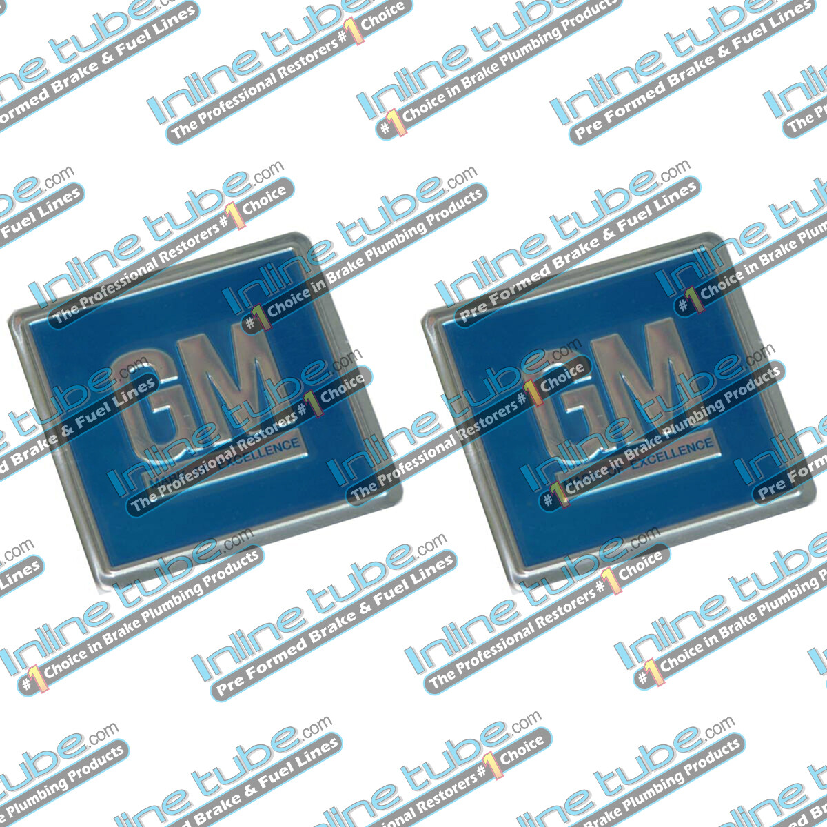 69-72 Gm Embossed Metal Door Jamb Adhesive Decal Badge Foil Sticker ...