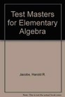 Elementary Algebra - Paperback, by Jacobs Harold R. - Acceptable ...