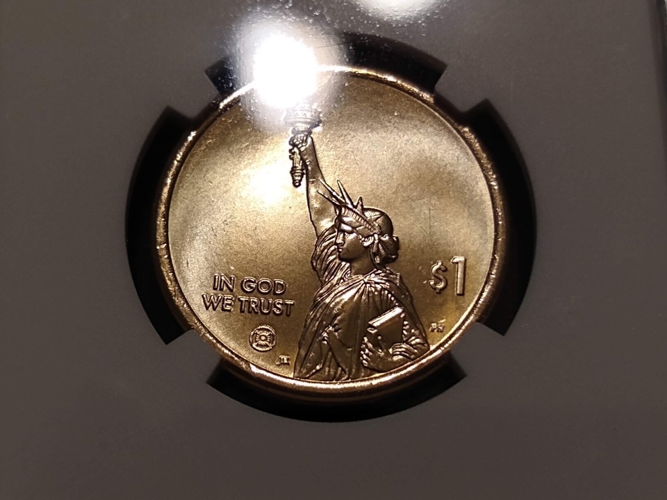 2024 p ngc ms67 alabama innovation dollar nasa saturn v rocket moon ...
