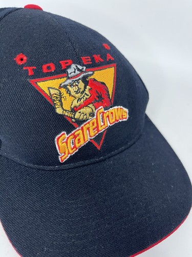 Topeka Scarecrows Hat - Fitted 6/78 Zephyr Cap - W/ Hockey Puck (FPHL ...