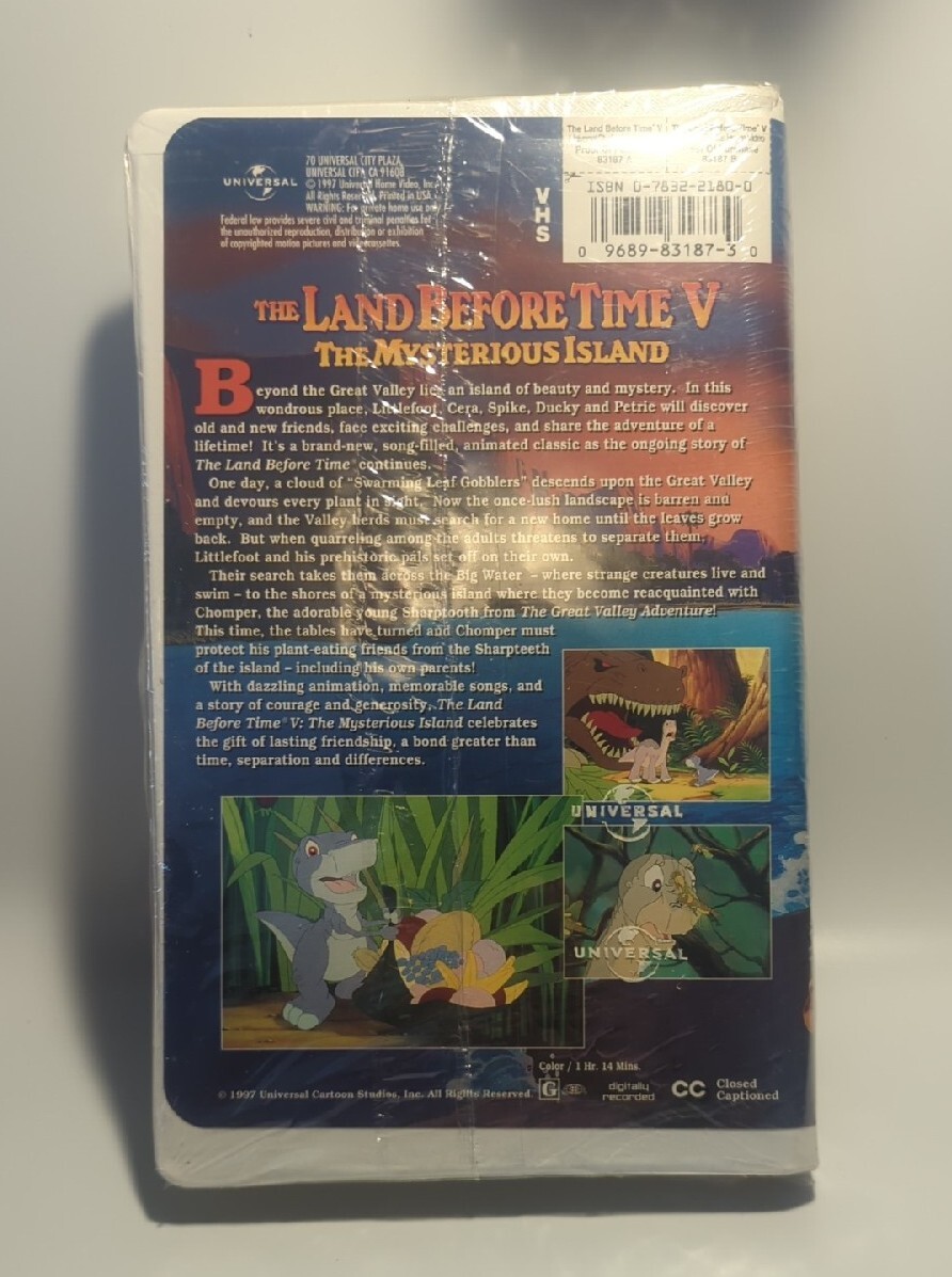 The+Land+Before+Time+V%3A+The+Mysterious+Island+%28VHS%2C+1997%2C ...