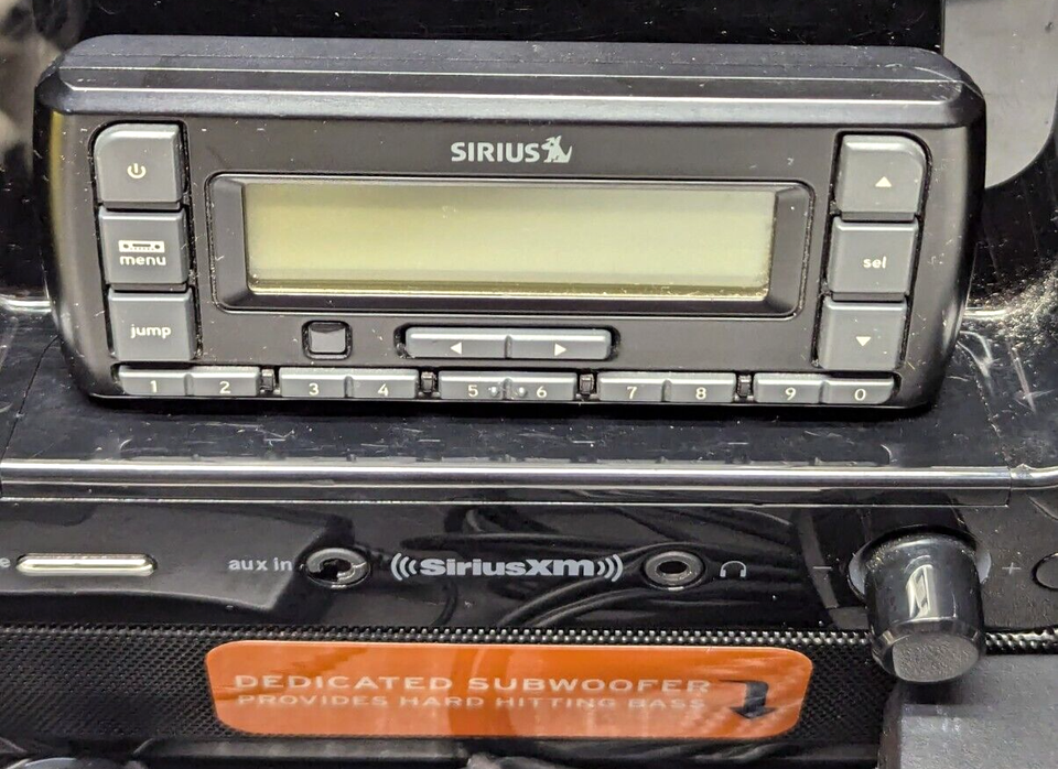 Sirius SXSD2 Boombox SDSV6 Receiver Active Lifetime Subscription Power ...