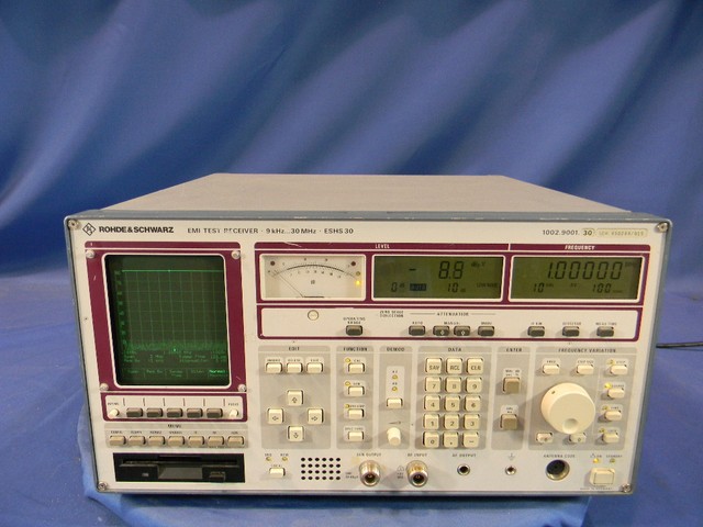 Rohde & Schwarz ESHS30 30mhz EMI Test Receiver - 30 Day for sale online ...