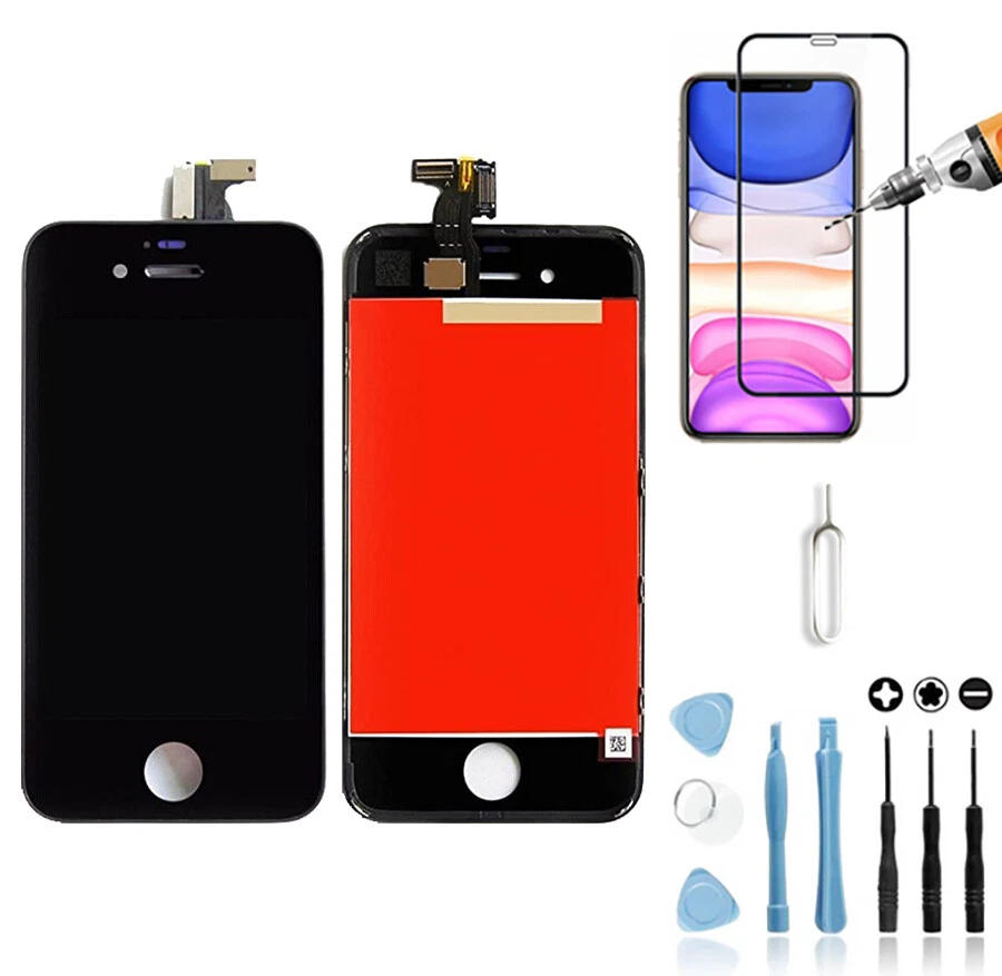 Red Iphone 5 Screen Replacement