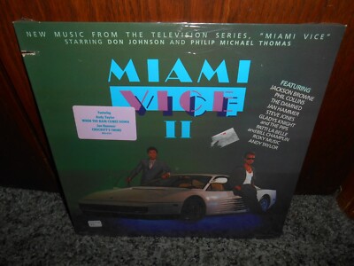 Miami Vice II Soundtrack LP Vinyl Record VINTAGE SEALED | eBay