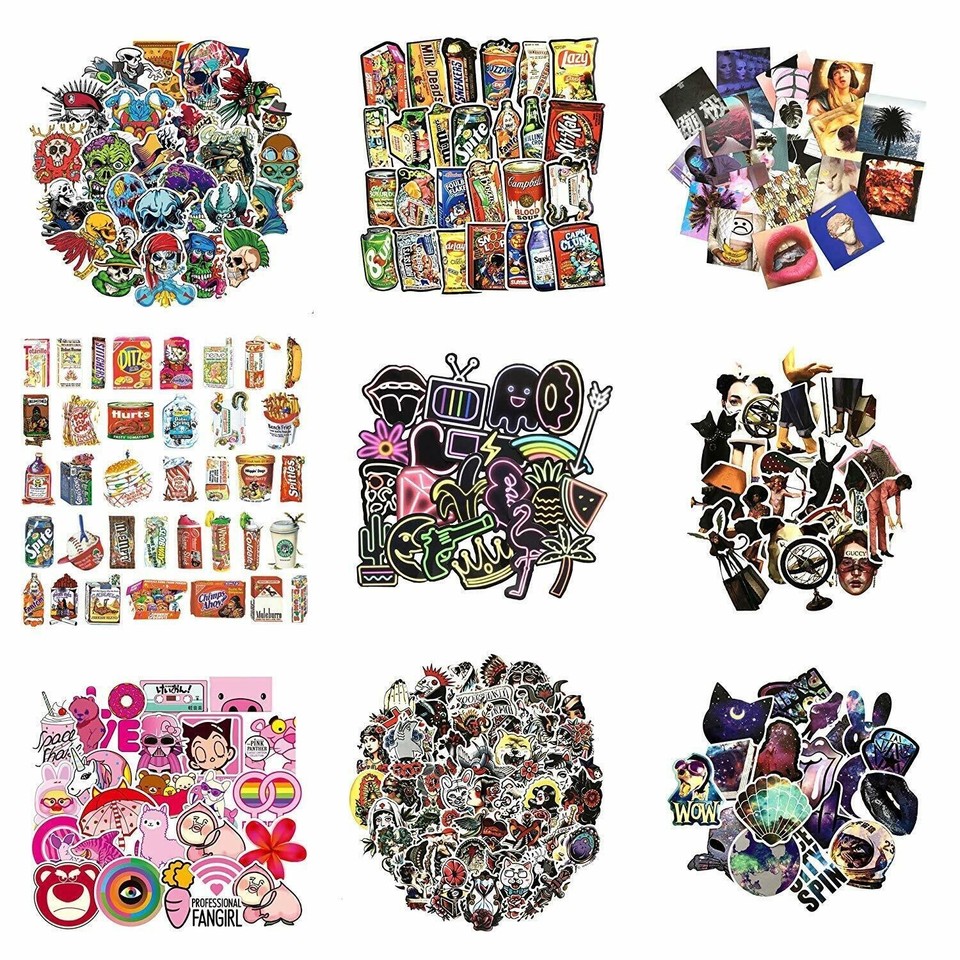 5000 Stickers Bomb Vinyl Decal Car Skateboard Laptop Luggage Graphic ...