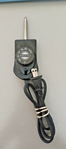 Presto Temperature Control Heat Probe Power Cord Plug Skillet Griddle ...