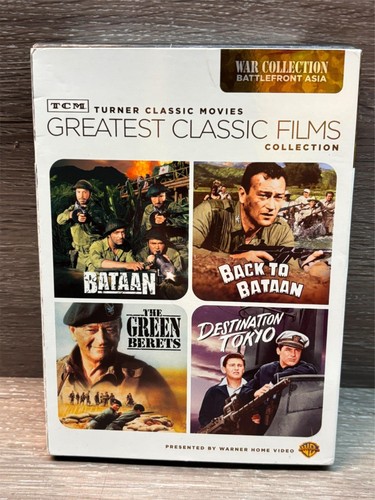 TCM War Collection Battlefront Asia - 4 Film DVD Set | eBay