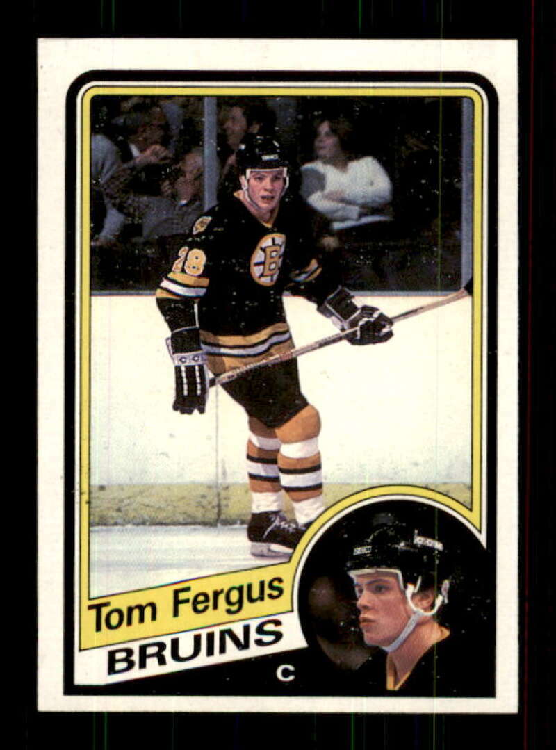 1984-85 Topps #3 Tom Fergus NM/NM+ Bruins 234880 | eBay