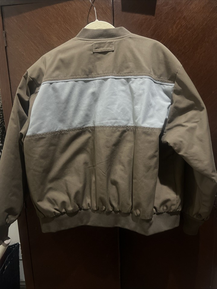 UPS Employee Uniform (Freight) Jacket Sz 1x Reflective Stripes 3M ...