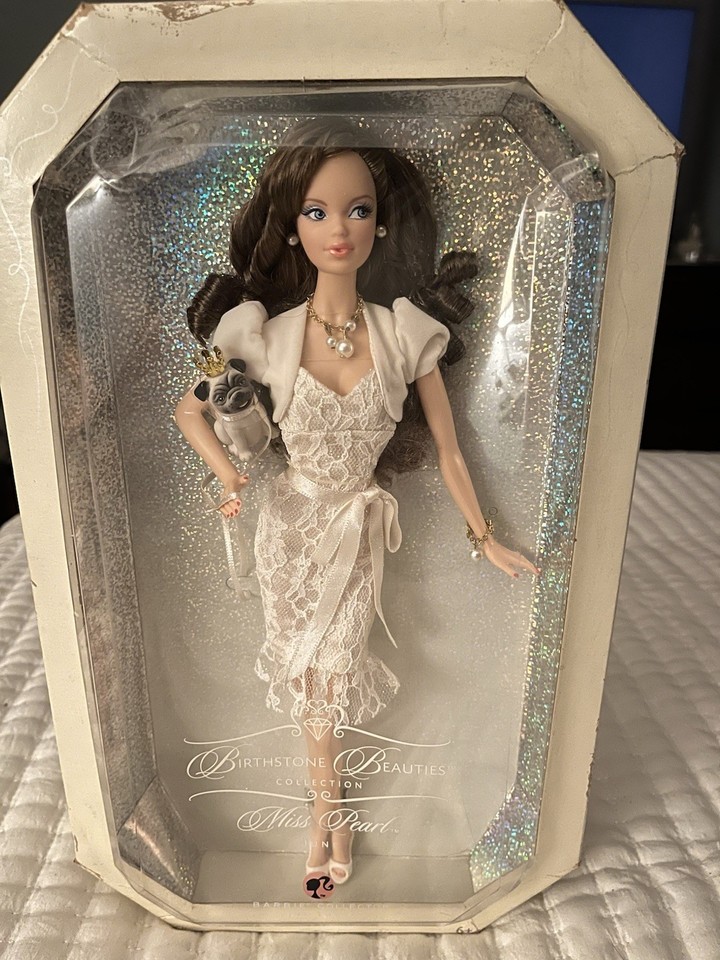 Mattel Barbie Birthstone Beauties Collection miss Pearl June | eBay