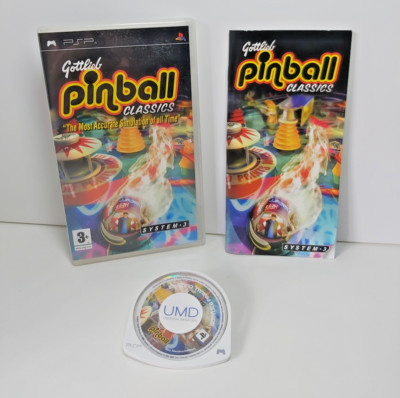 Gottlieb Pinball Classics (PSP) Sony PSP Game | Complete 5060057023075 ...