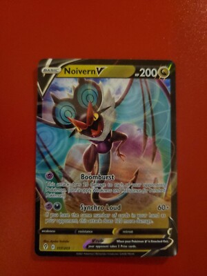 Pokémon TCG Noivern V Evolving Skies 117/203 Holo Ultra Rare | eBay
