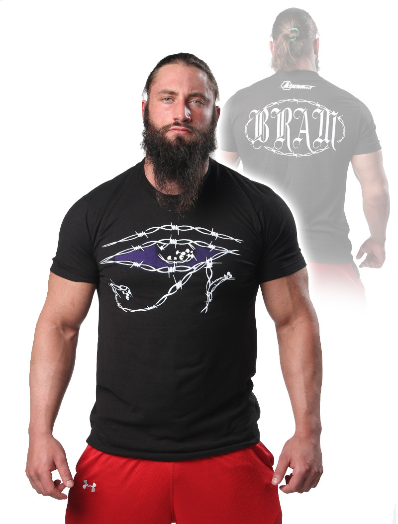 Official TNA Impact Wrestling Bram "Barbed Eye" T-Shirt | eBay UK