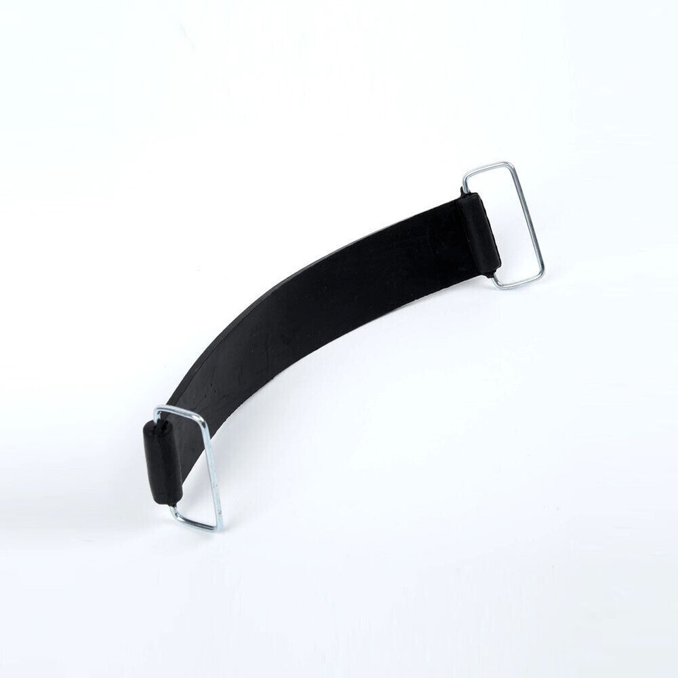 2Pcs Universal Motorcycle Rubber Battery Strap Fixed Holder Elastic ...