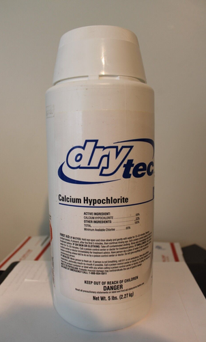 DryTec Calcium Hypochlorite Granular 5 lbs. | eBay