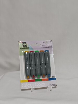 Cricut Color Primary Collection 5 Ink Cartridges By Provo Craft NEW | eBay