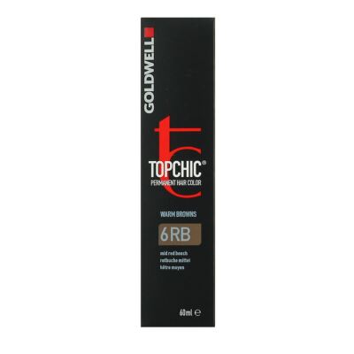 Goldwell Top Chic 6RB Reach Beech Warm Browns Mid 60ml | eBay