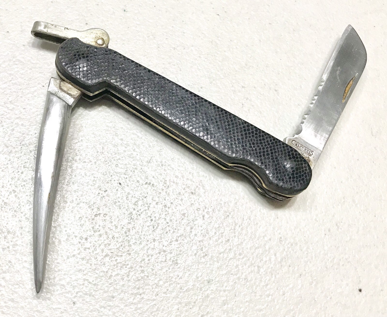 Vintage Antique Large Camillus NY Rope Sailors Fishing Folding Hook ...