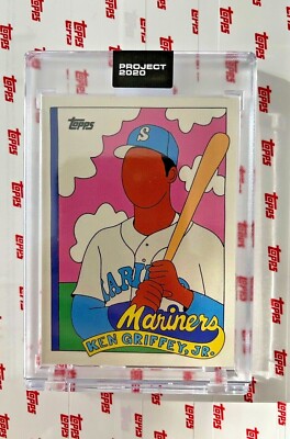 2020 Topps Project 2020 Ken Griffey Jr. by Fucci #201 With Box PR Only ...