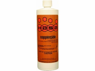 COPPERCIDE - NON-FOAMING COPPER BASED ALGAECIDE - QUART (HASA INC ...