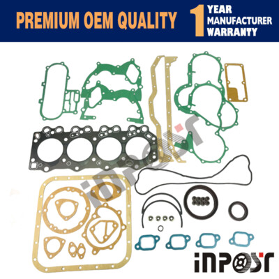 Full Gasket kit for Mazda HA T3000 3.0L Diesel Engine Hyster Yale ...
