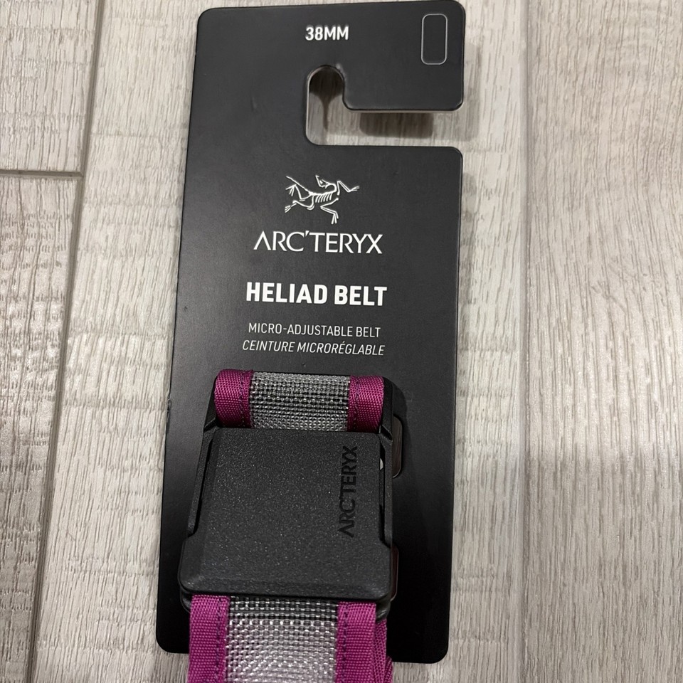 Rare Arc’teryx Heliad 38 Belt Mirco-Adjustable Purple Clear Size L New ...