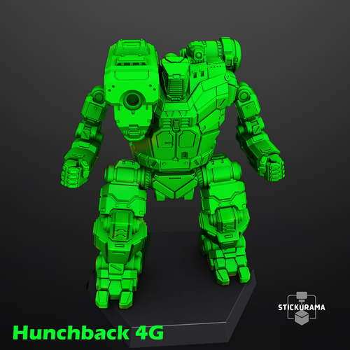Hunchback 4G Variant - Alternate Battletech Mechwarrior Miniatures | eBay