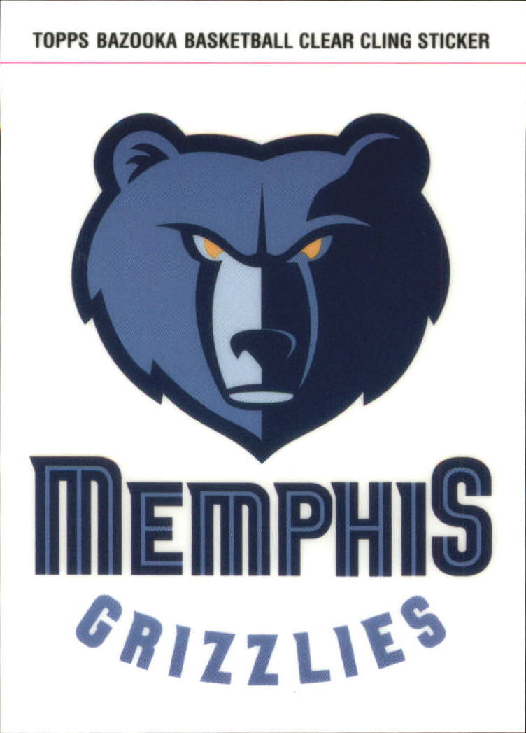 2005-06 Topps Bazooka - Window Clings Memphis Grizzlies for sale online ...