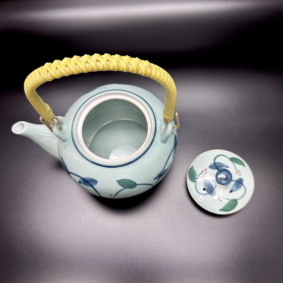 Japanese Ceramic Teapot Signed, Sencha, Green Tea Pot Made in Japan NEW ...