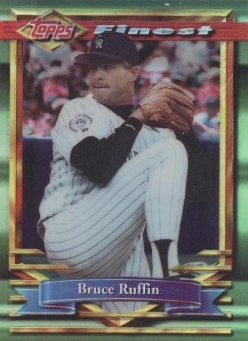 1994 Topps Finest - Bruce Ruffin #199 Refractor for sale online | eBay