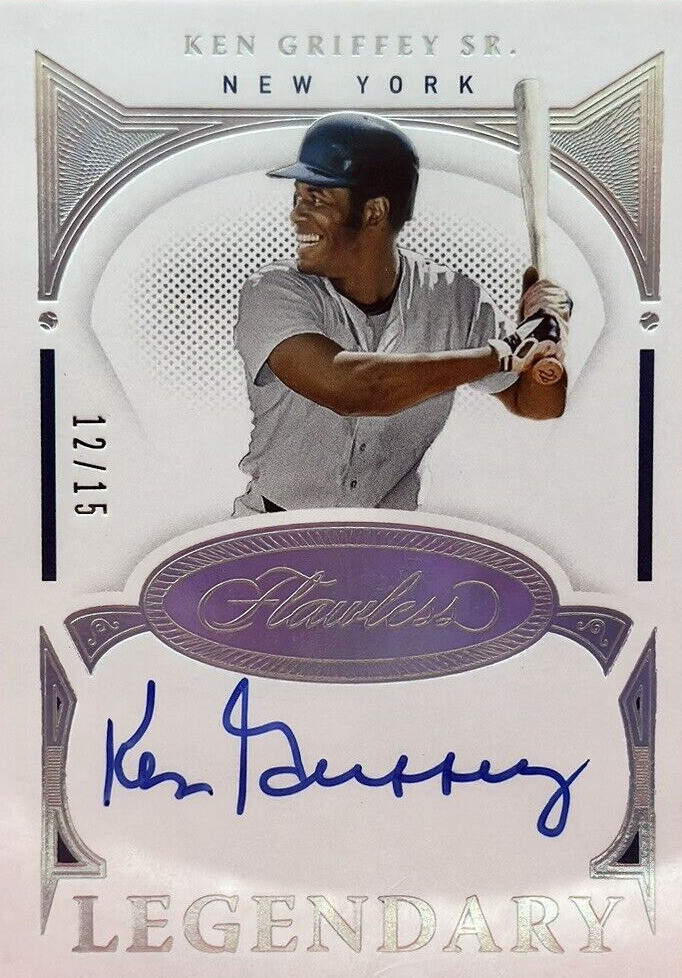 2021 Panini Flawless - Legendary Signatures #LS-KGS Ken Griffey /15 (AU ...