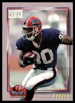 1993 Pro Set Power Update Power Moves BILL BROOKS #PMUD2 Bills | eBay