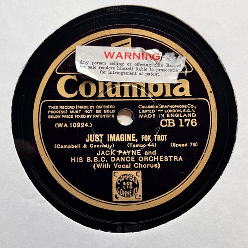 JACK PAYNE & HIS BBC DANCE ORCHESTRA- ‘JUST IMAGINE/ SUNNY DAYS ...